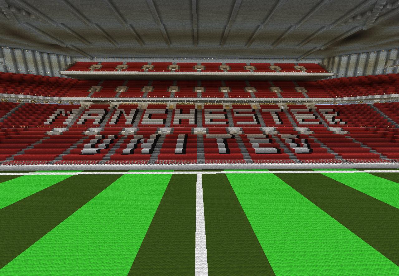 Old Trafford, Manchester Minecraft Map