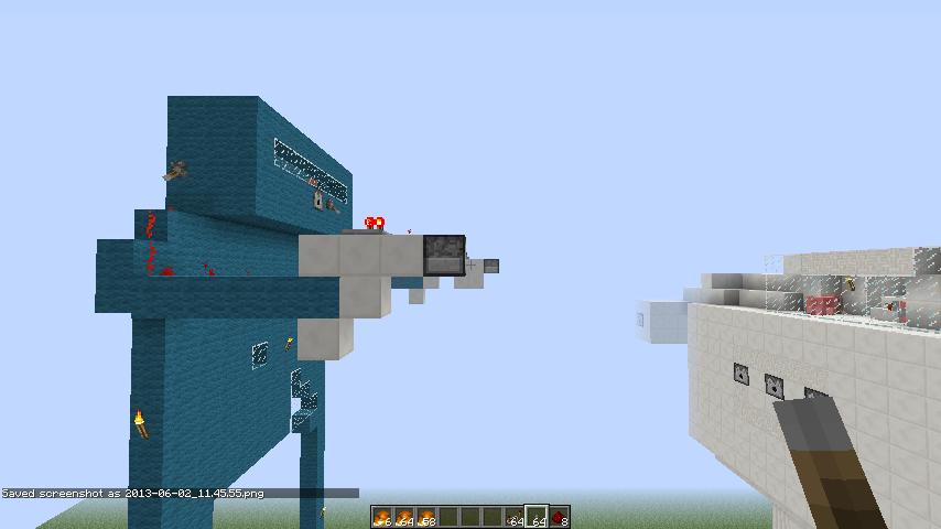 Pigs VS Cows Robot Battle Minecraft Map