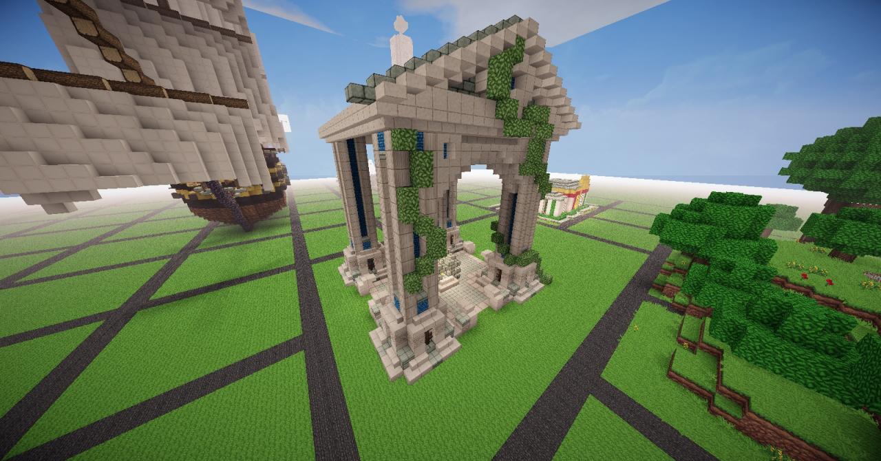 Greek Themed Shrine Minecraft Map