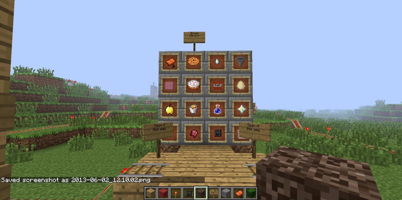 Scavenger Hunt Minecraft Map