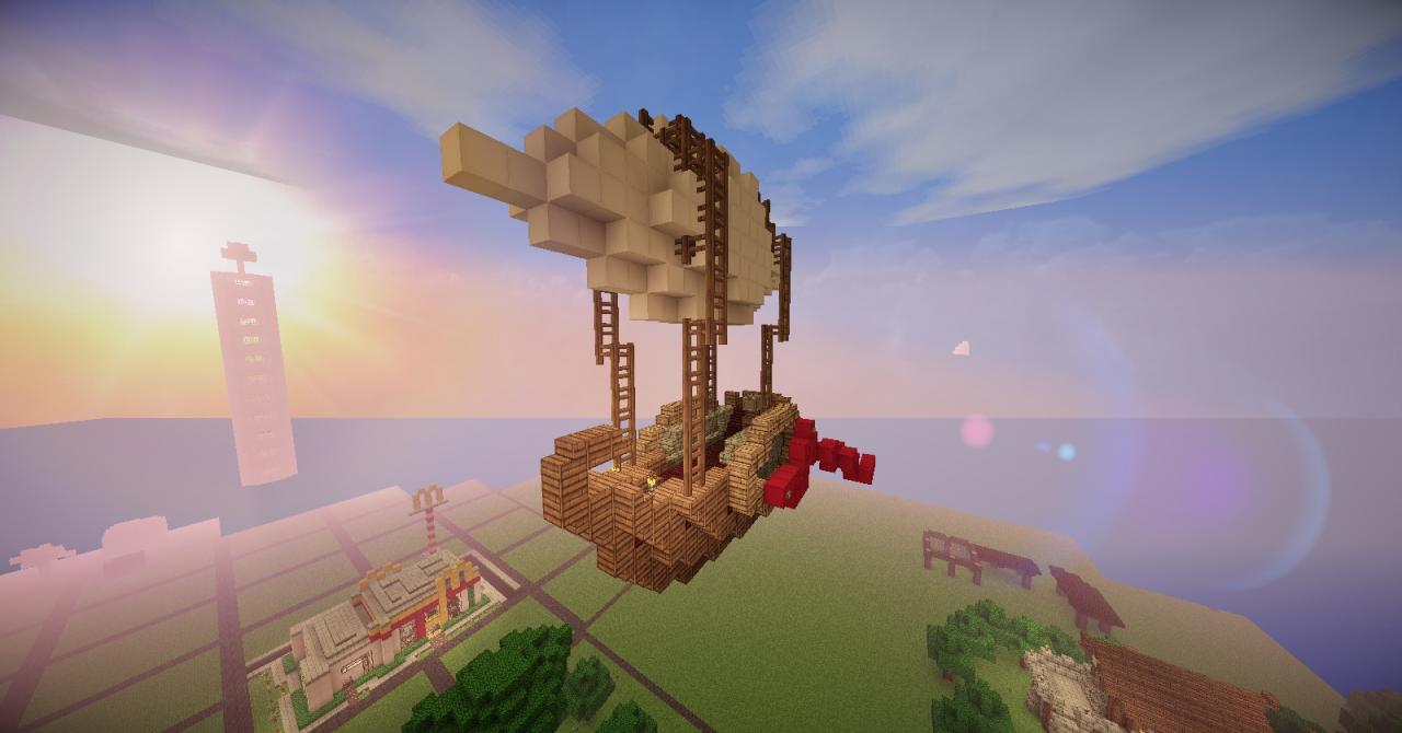 Small Airship Minecraft Map