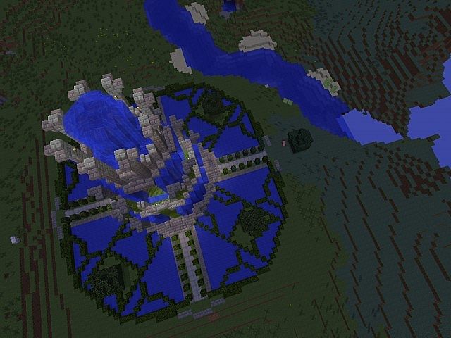 Big Fountain Minecraft Map
