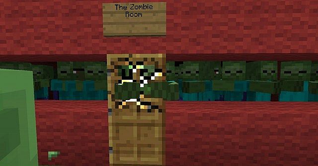 The Zombie Room Minecraft Map