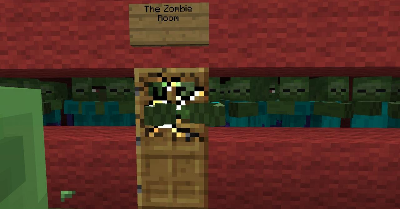 The Zombie Room Minecraft Map