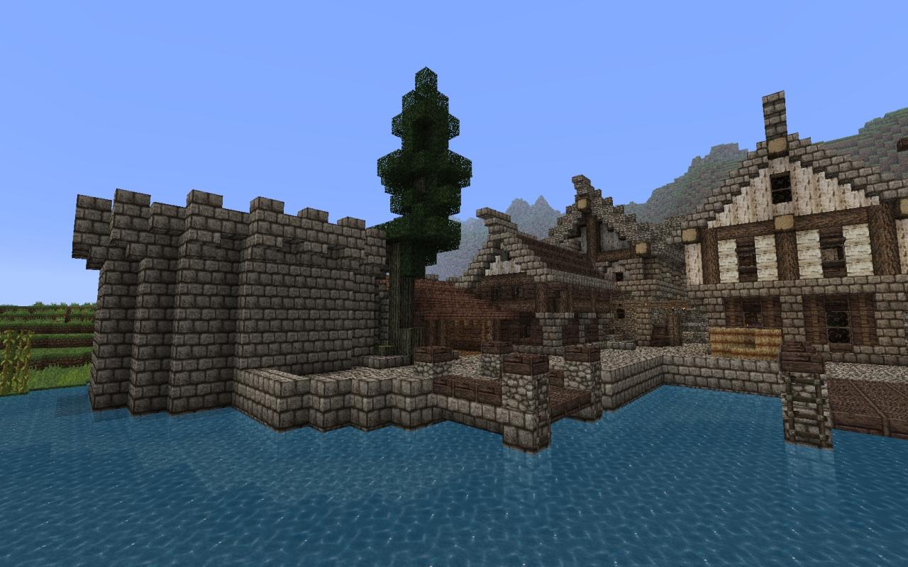 Wulfsport- Medieval map + Download! Minecraft Map