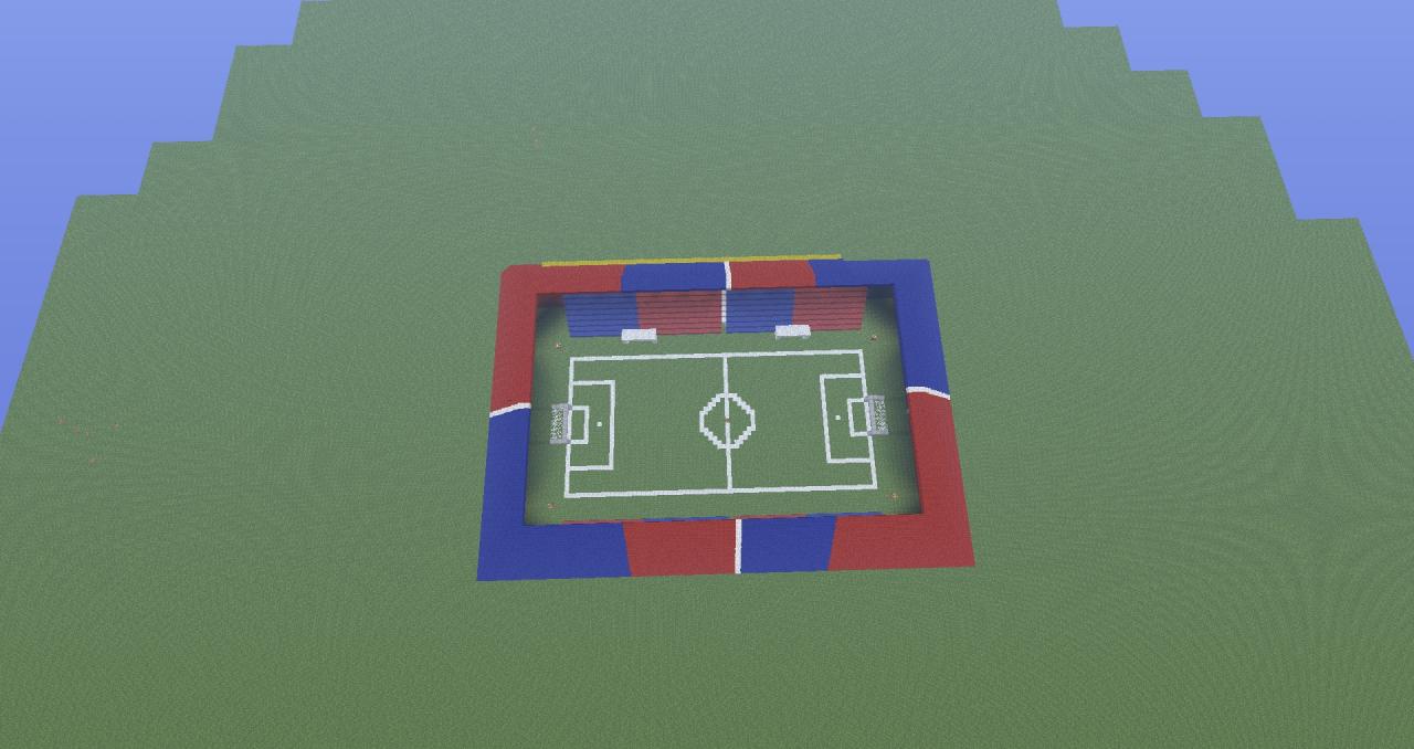 Barcelona stadium Minecraft Map