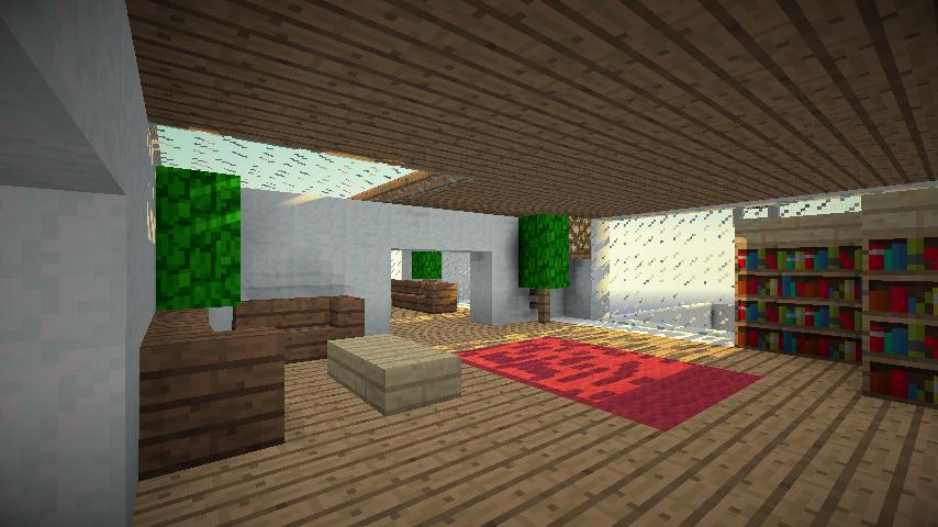 Atypical Modern House Minecraft Map