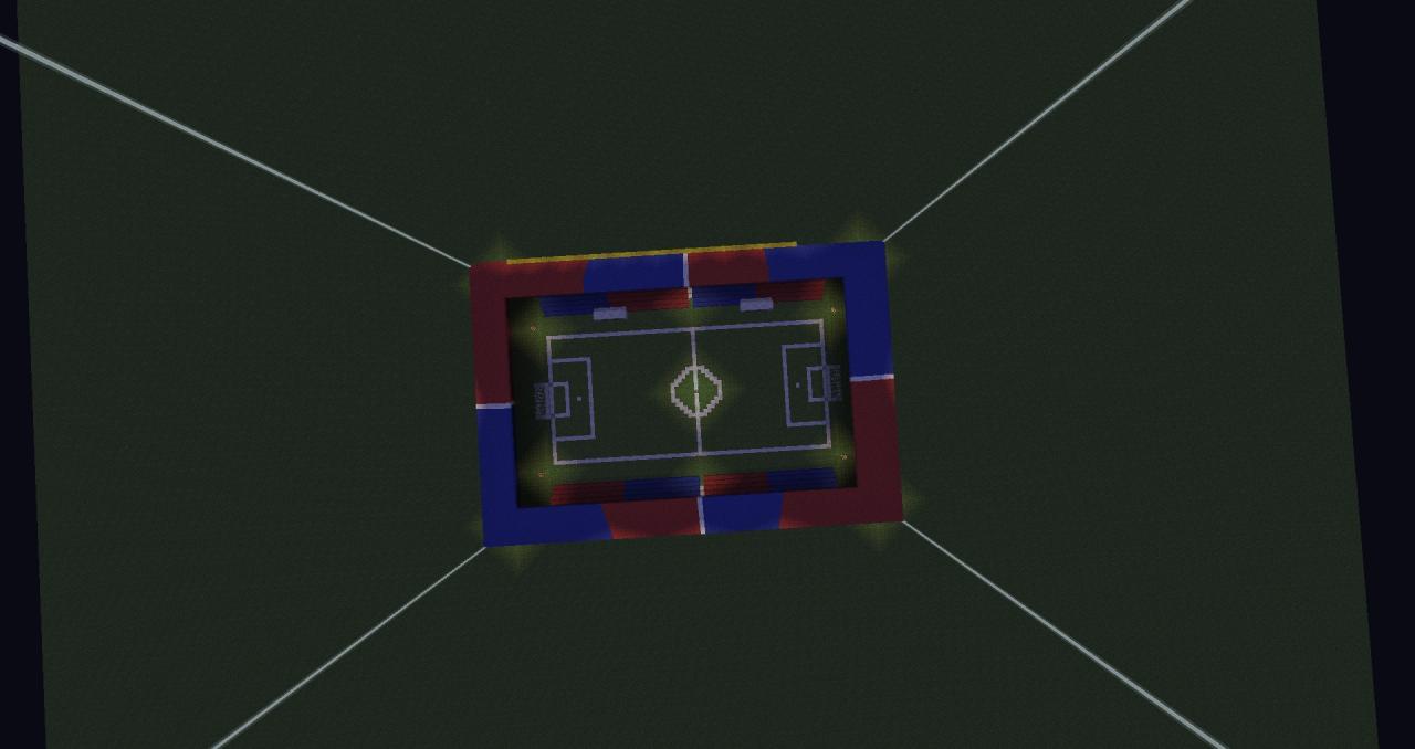 Barcelona stadium Minecraft Map