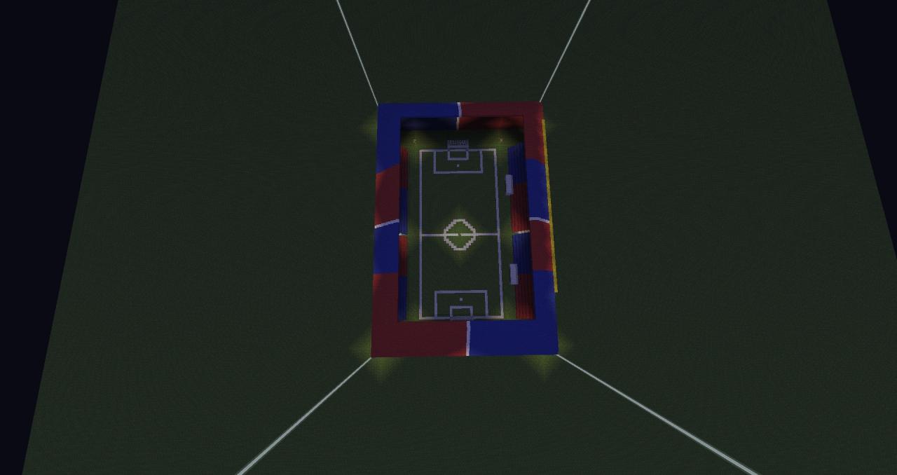 Barcelona stadium Minecraft Map