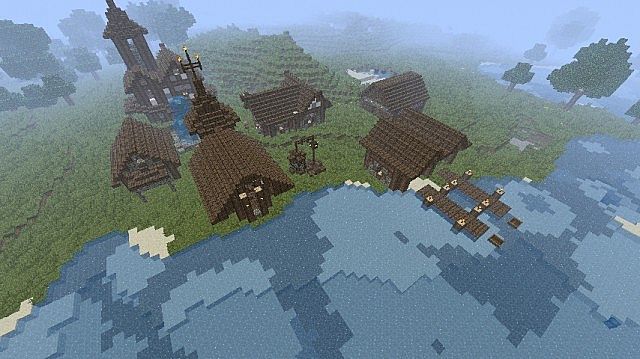 Survival Village Minecraft Map