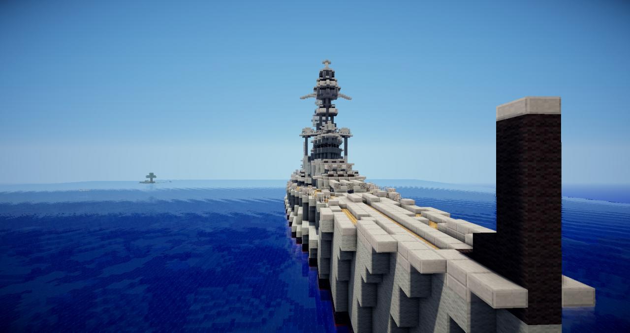 USS Arizona [BB-39] Minecraft Map