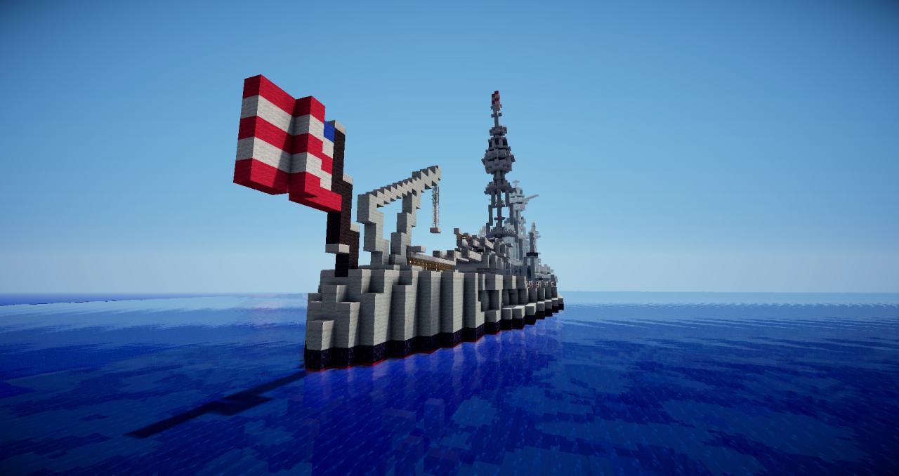 USS Arizona [BB-39] Minecraft Map