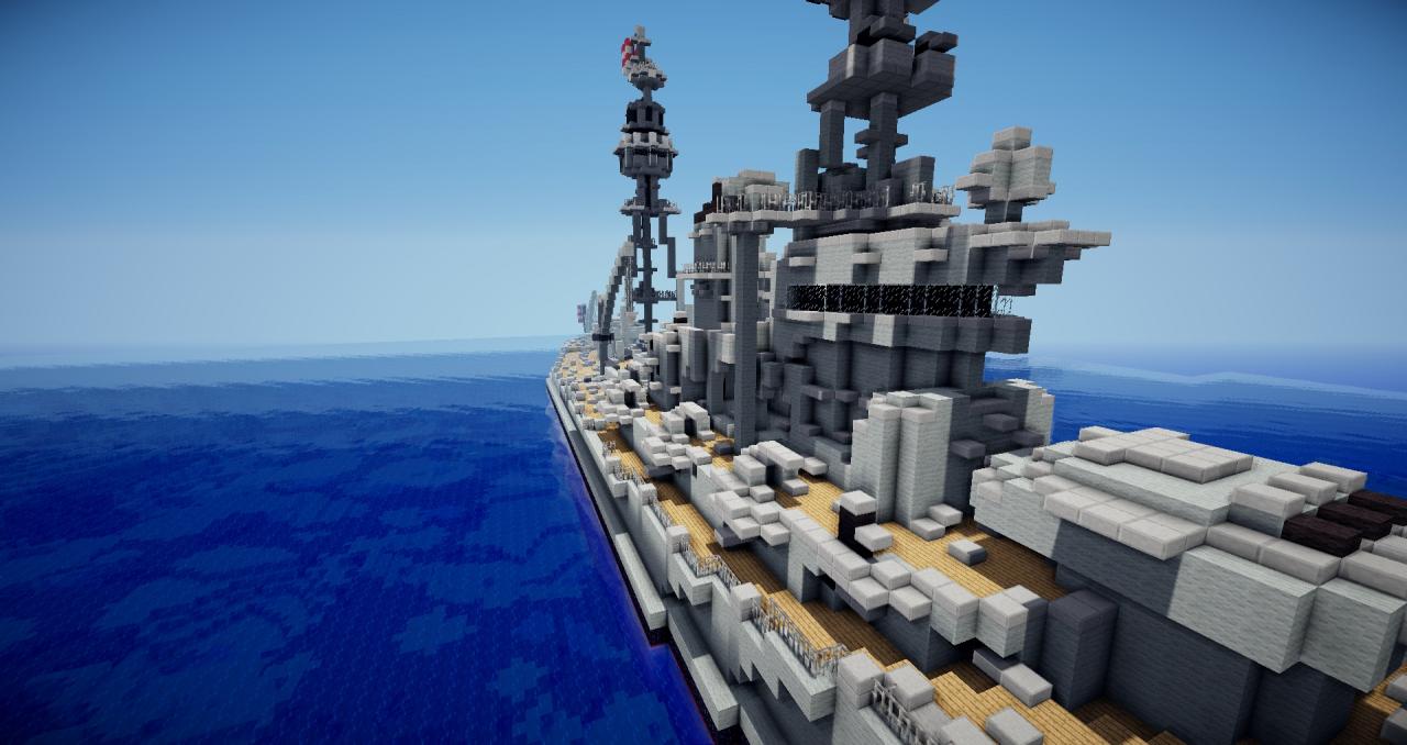 USS Arizona [BB-39] Minecraft Map