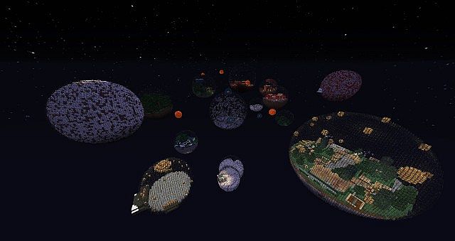 survival in sphere Minecraft Map