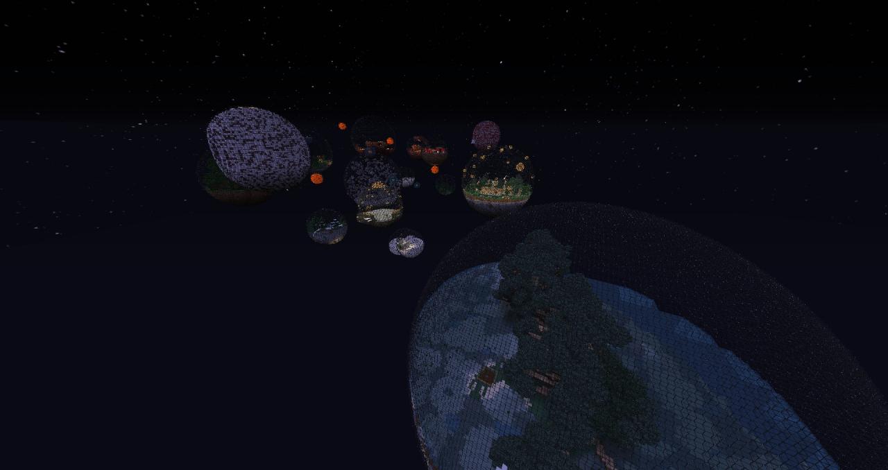 survival in sphere Minecraft Map