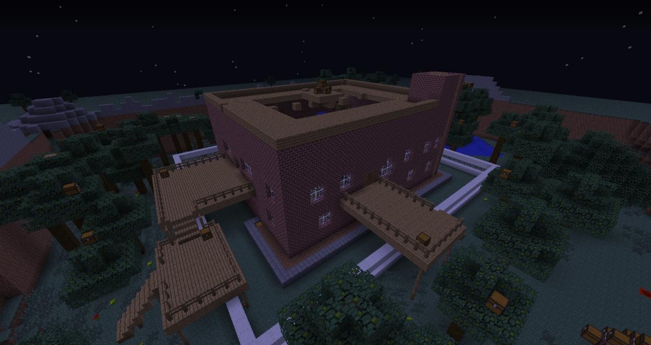 Brick House (mini survival games map) Minecraft Map