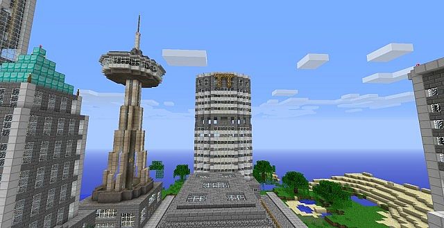 The Spawn City Minecraft Map