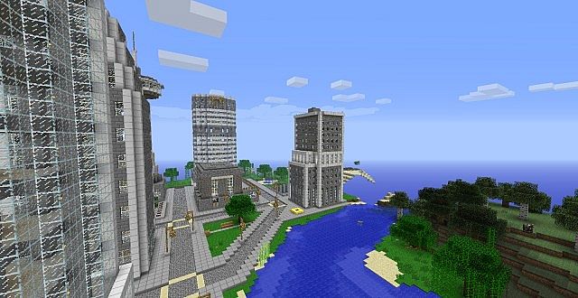 The Spawn City Minecraft Map