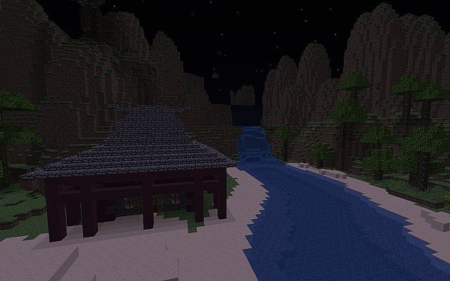 Home of the Samurai [Custom terrain] Minecraft Map