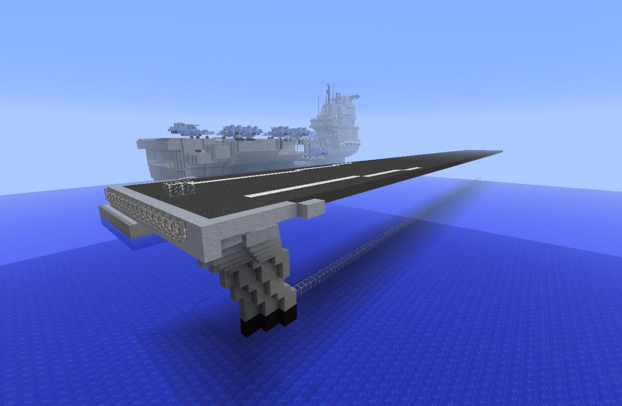 USS George Washington CVN-73 Minecraft Map