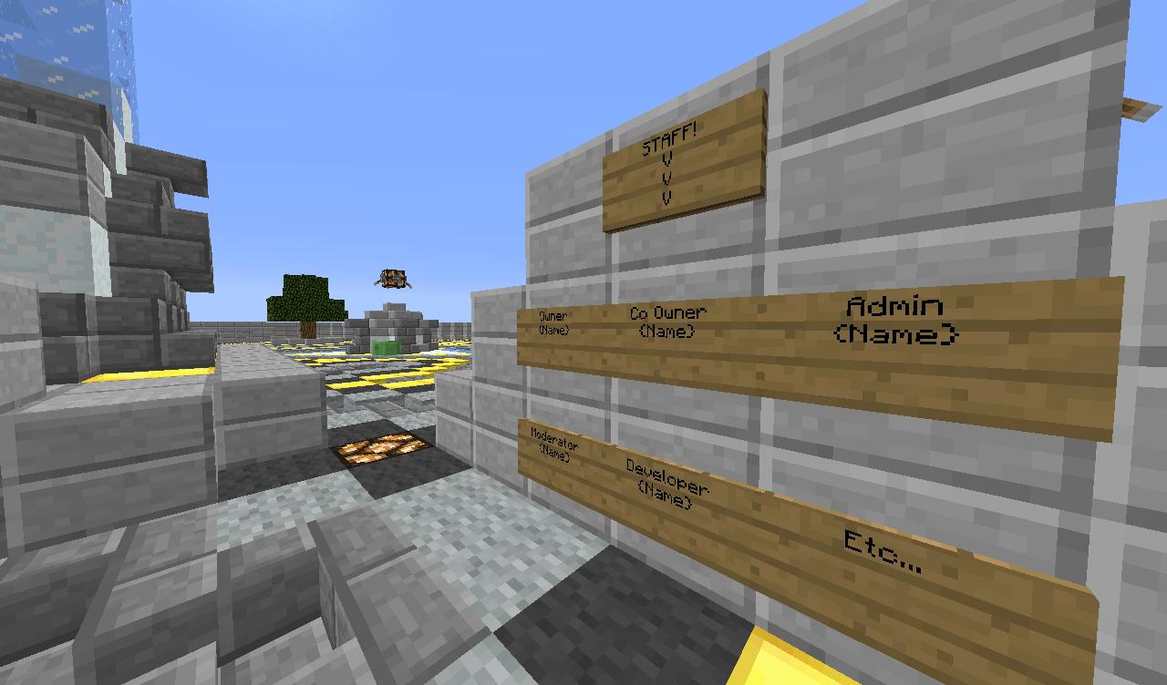 Creative server Spawn! Minecraft Map