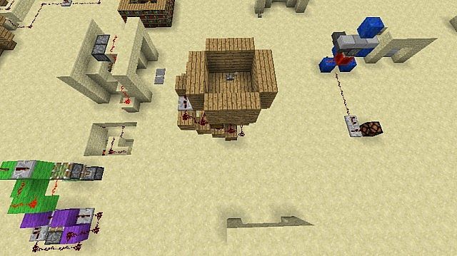 SethBling's Useless Lever Minecraft Map