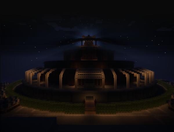 [Japanese/Medieval] spawn building Minecraft Map