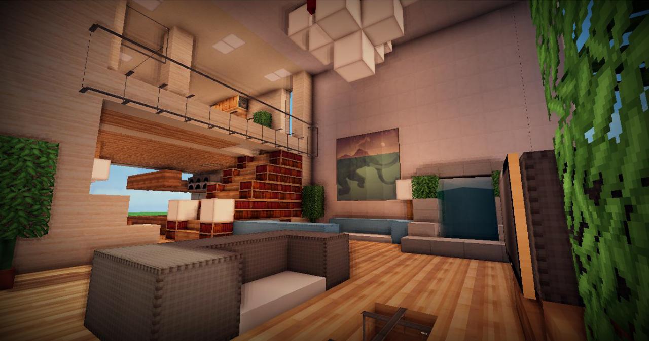 Summer Mansion House Concept Minecraft Map