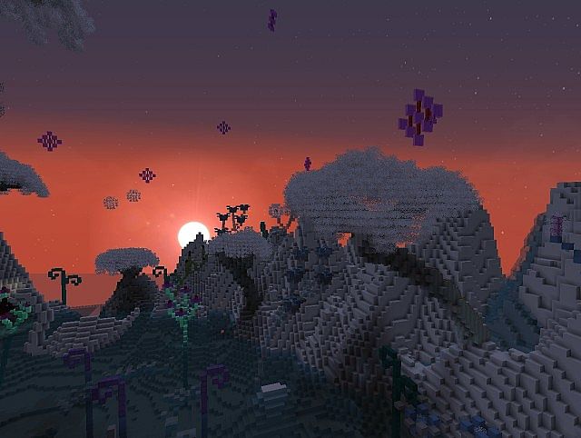 Winter Garden Minecraft Map