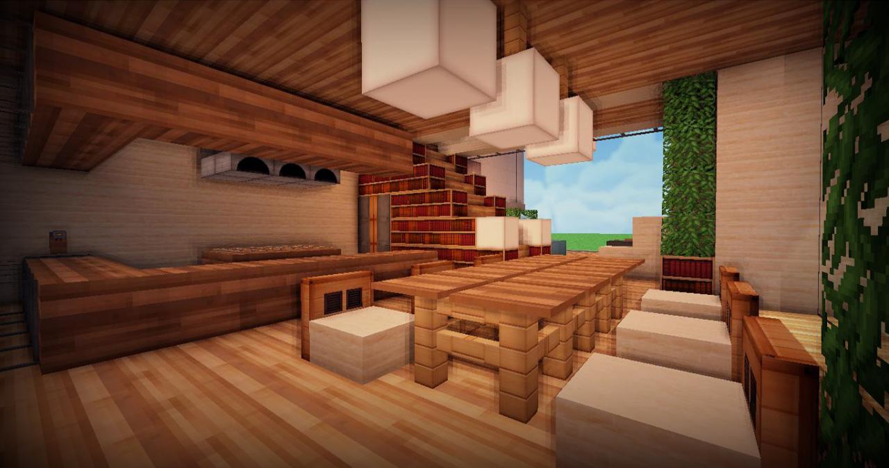 Summer Mansion House Concept Minecraft Map