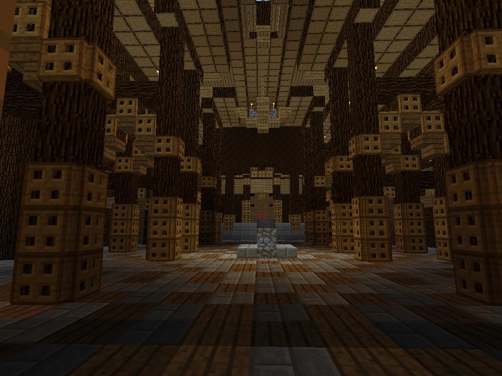 Edoras From Lord of the ring Minecraft Map