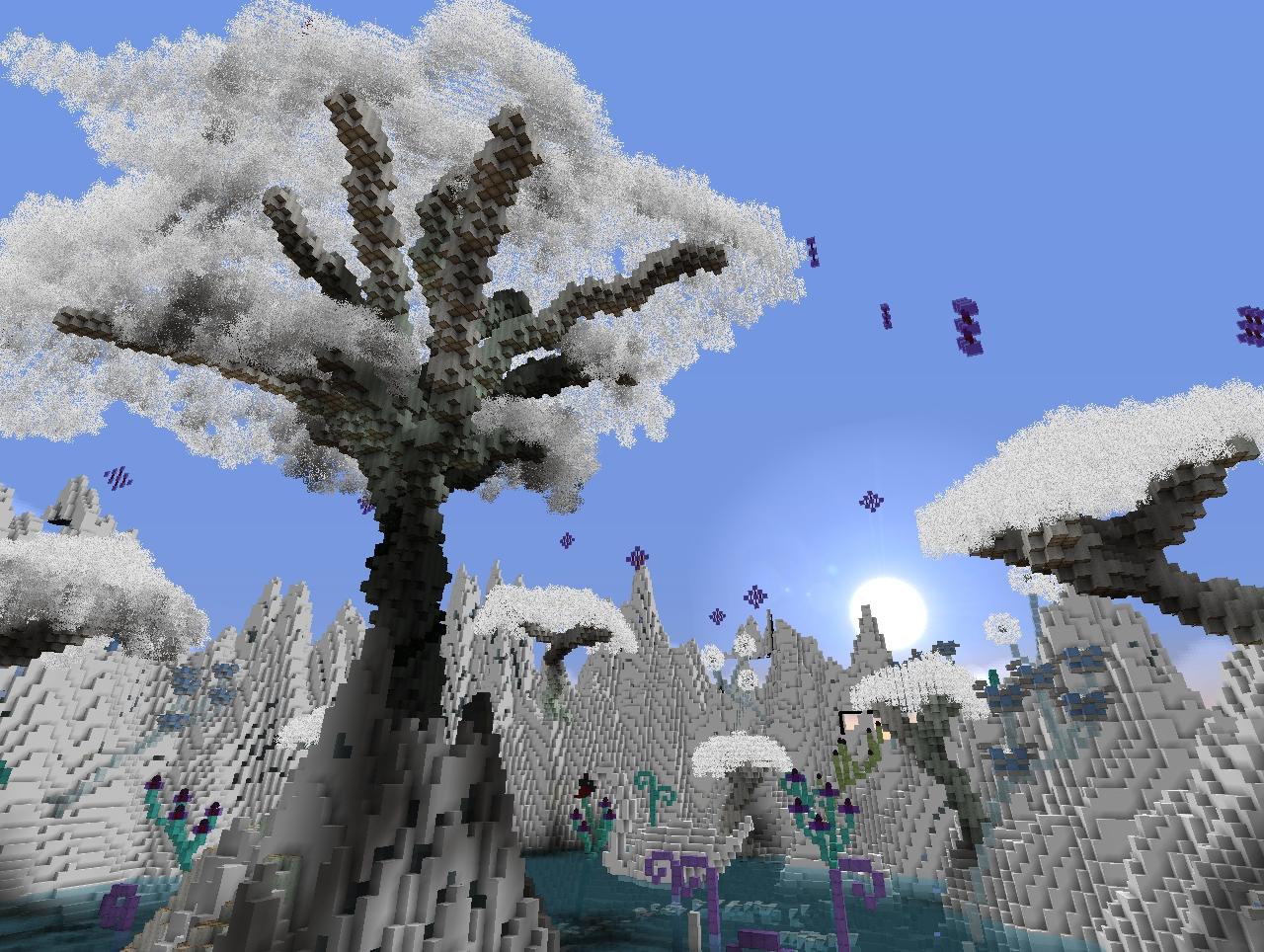 Winter Garden Minecraft Map