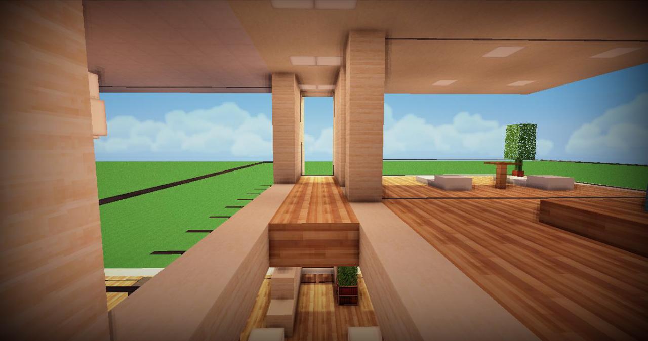 Summer Mansion House Concept Minecraft Map