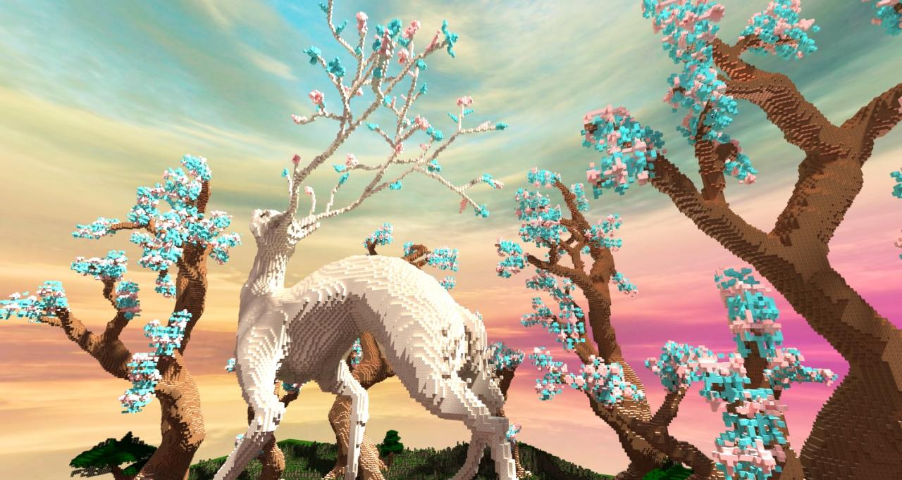 Petal Deer Minecraft Map