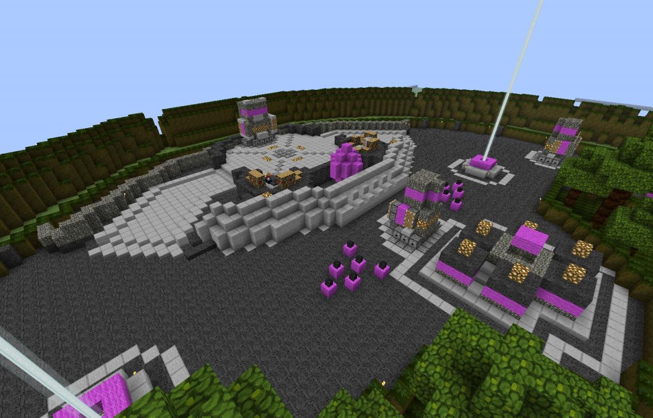 MOBA: League of Legends "Twisted Treeline" [AntoS] Minecraft Map