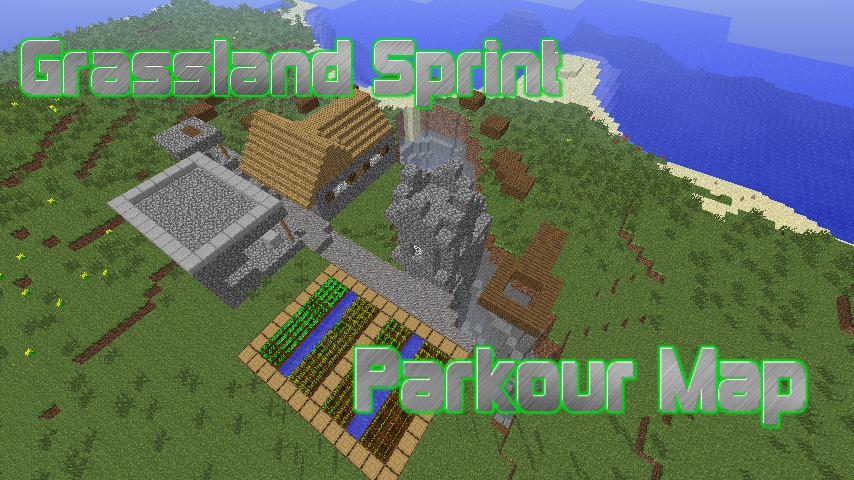 Grassland Sprint- A Parkour Map Minecraft Map