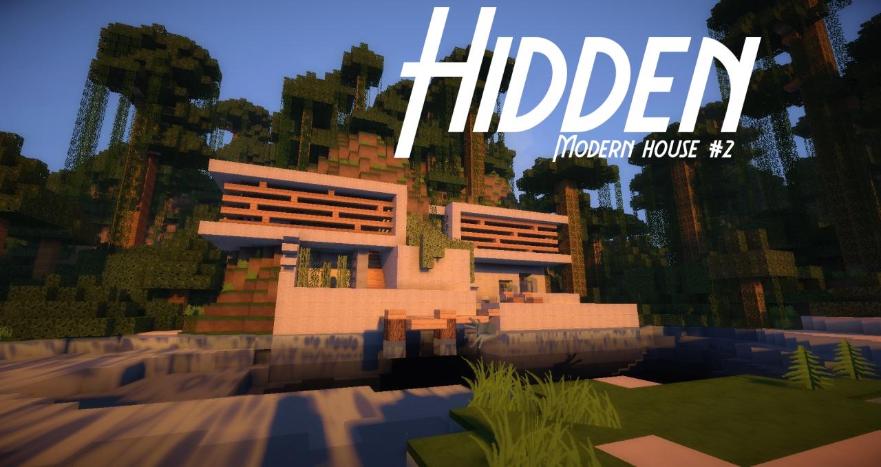 Hidden - Modern House #2 Minecraft Map