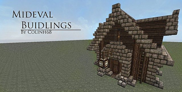 Midieval Buildings Minecraft Map