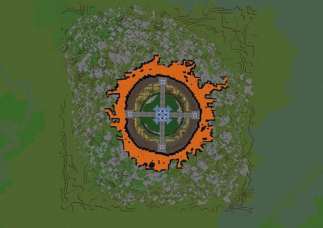 Hunger Games Spawn Minecraft Map