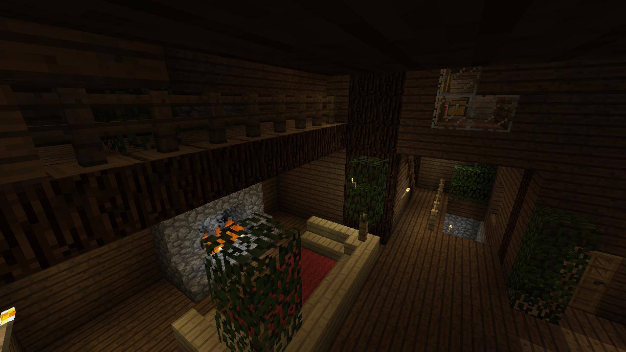 Large Cabin Minecraft Map