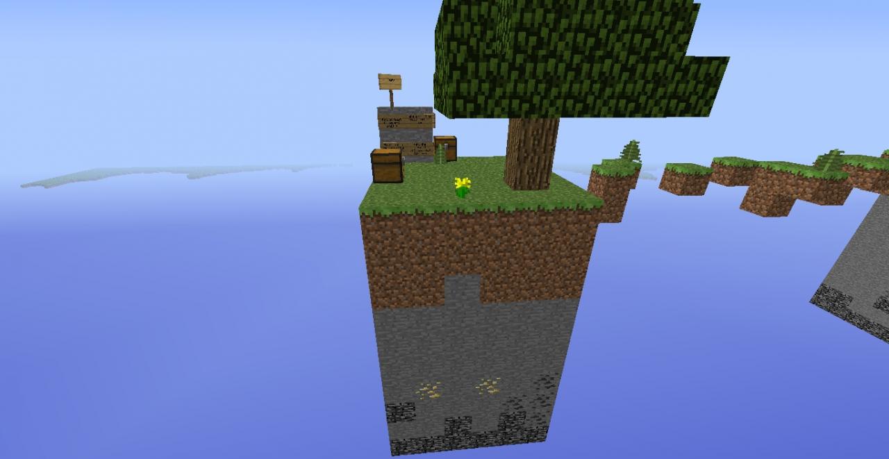 Skyblock Survival Minecraft Map