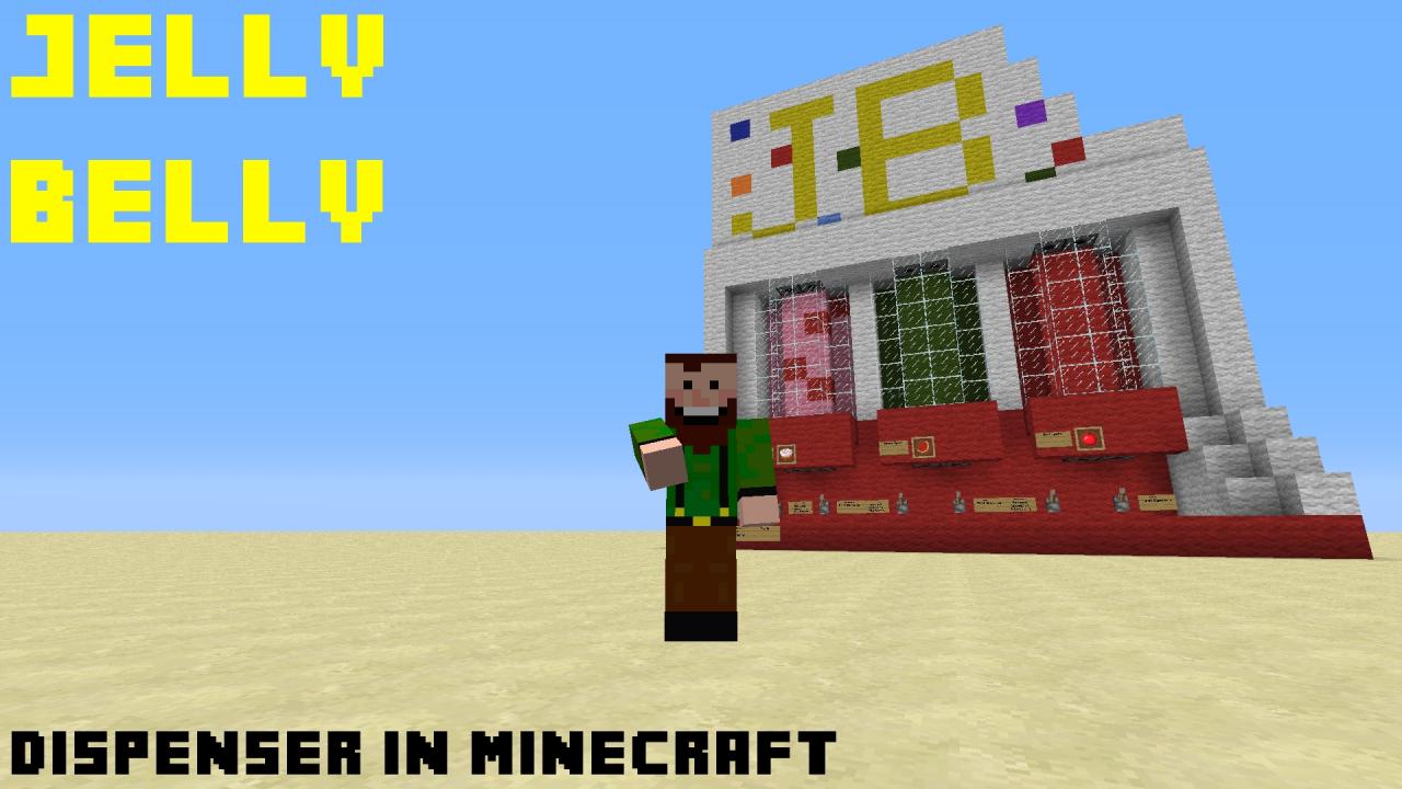 Jelly Belly Dispenser Minecraft Map