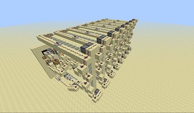 [FAST] Mono-directional Read and Write Tape (46 bytes) Minecraft Map