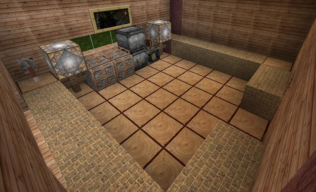 Giant Wooden House Minecraft Map