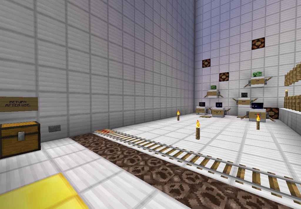 LAVA POOL WARS Minecraft Map