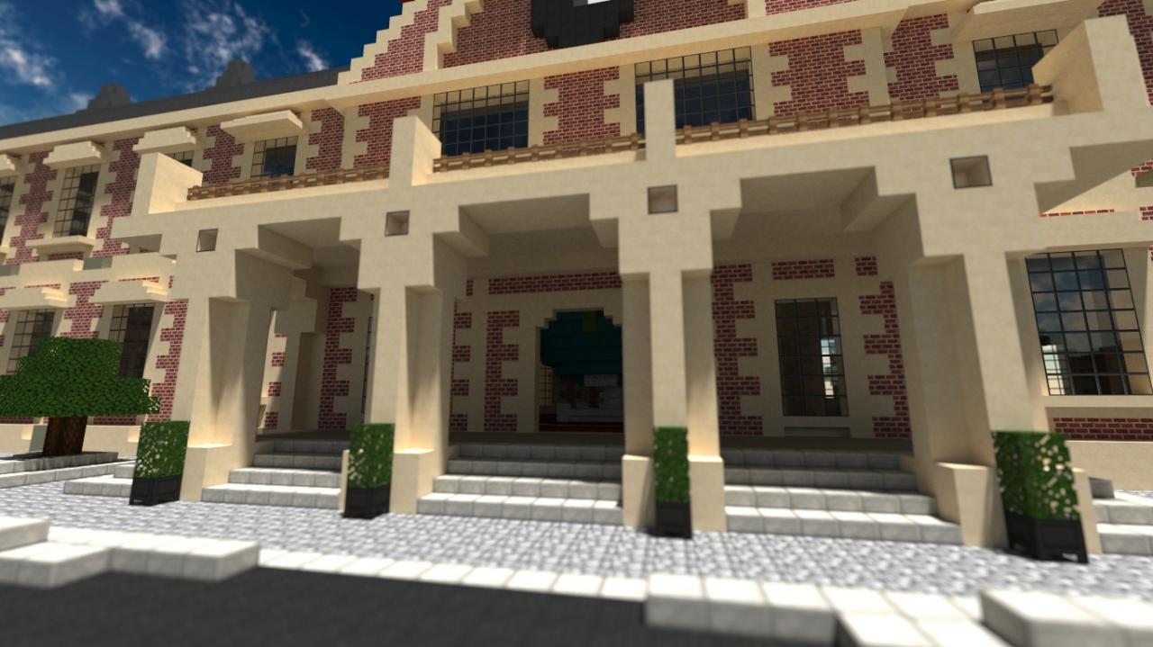 Pixel Association Prom Venue Minecraft Map