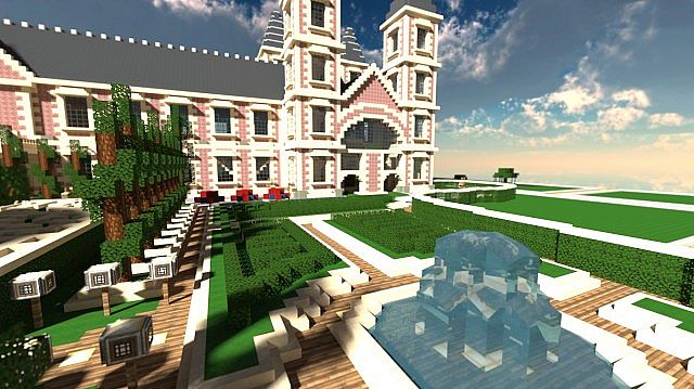 Pixel Association Prom Venue Minecraft Map