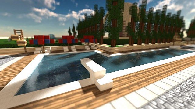 Pixel Association Prom Venue Minecraft Map