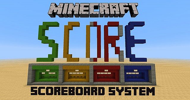 Scoreboard System for your Map or Server Minecraft Map