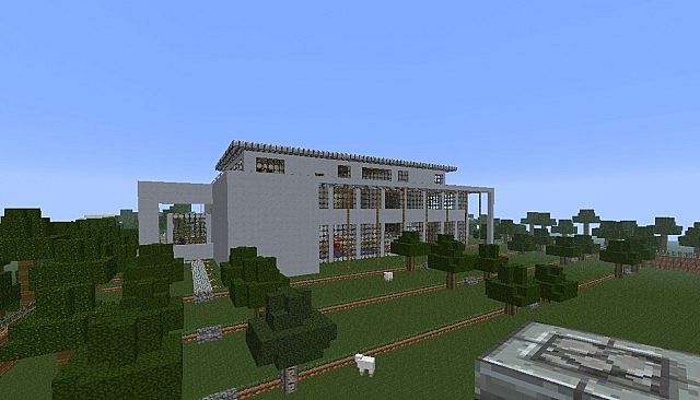 Modern Mansion - Complete with outhouse, swimming pool, cinema and ...